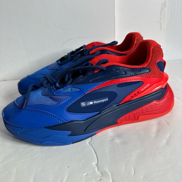 Puma | Shoes | Puma X Bmw Motorsport Rsfast Bluered Sneakers 374090 ...